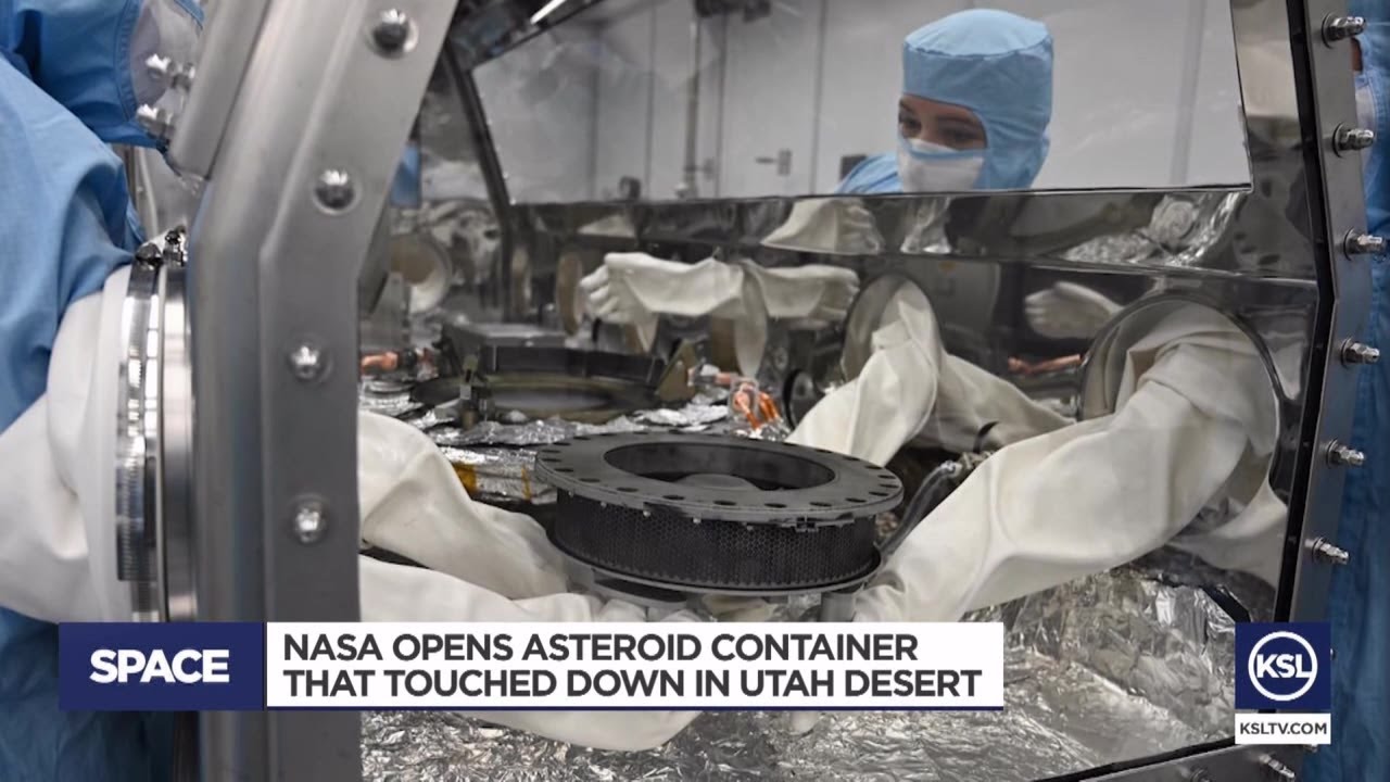 Video: EXPLAINER: Sealed NASA capsule that landed in Utah finally ...