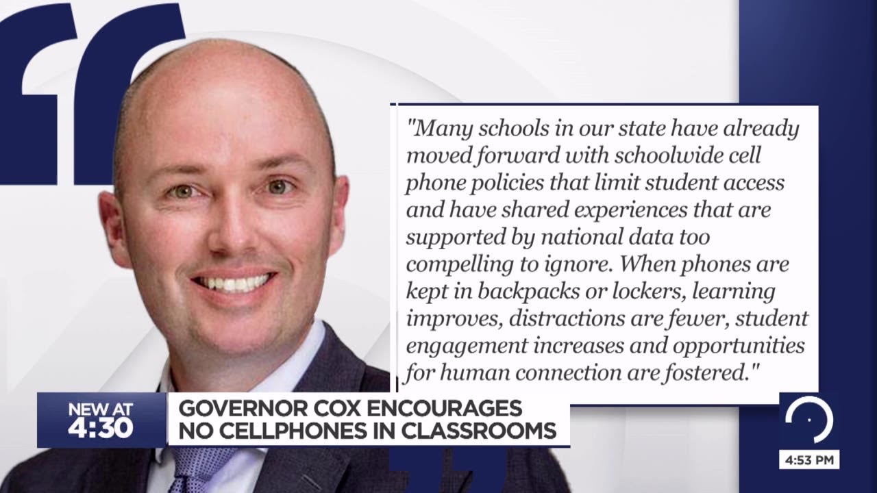 Video: Gov. Cox sends letters to school leaders and educators ...