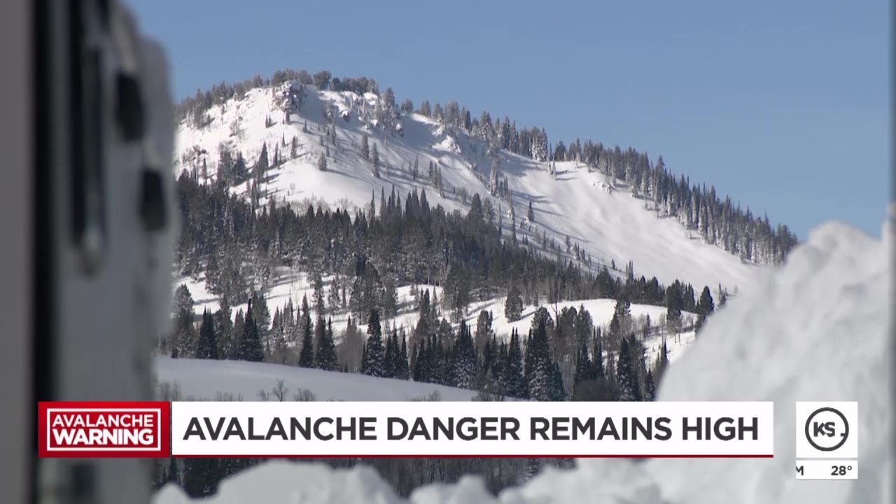 Video: Despite the improved weather, avalanche danger still exists ...