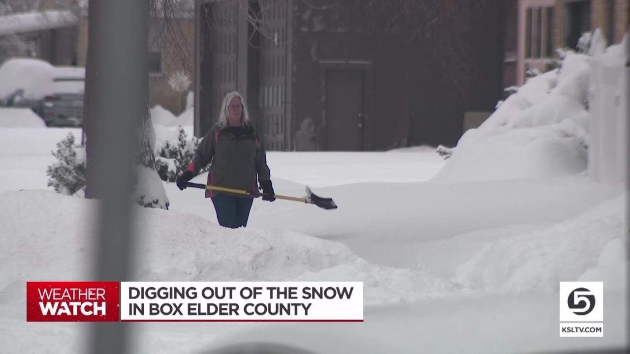 Video: Box Elder County digging out from snow dump - KSLTV.com