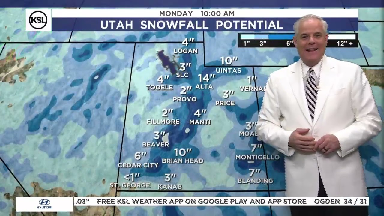 Video: Evening weather forecast Jan. 5, 2024 - KSLTV.com