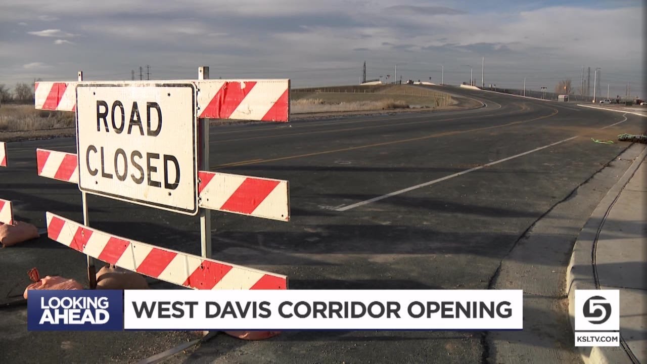 Video: West Davis Corridor set to open Saturday, six months ahead of ...