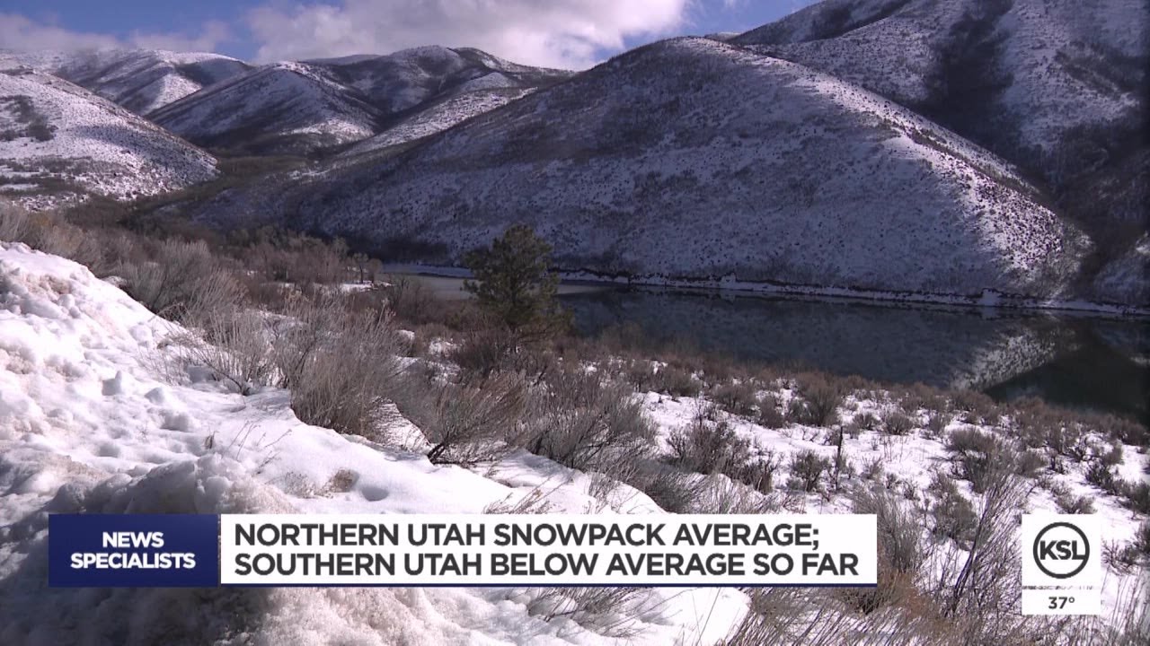 Video: Snowpack totals are in a 'comfortable spot' for northern Utah ...