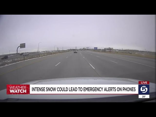 Video: Snow squall alerts in Salt Lake City warn winds and visibility ...