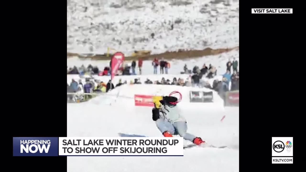 Video: Visit Salt Lake brings Skijoring to downtown Salt Lake City ...