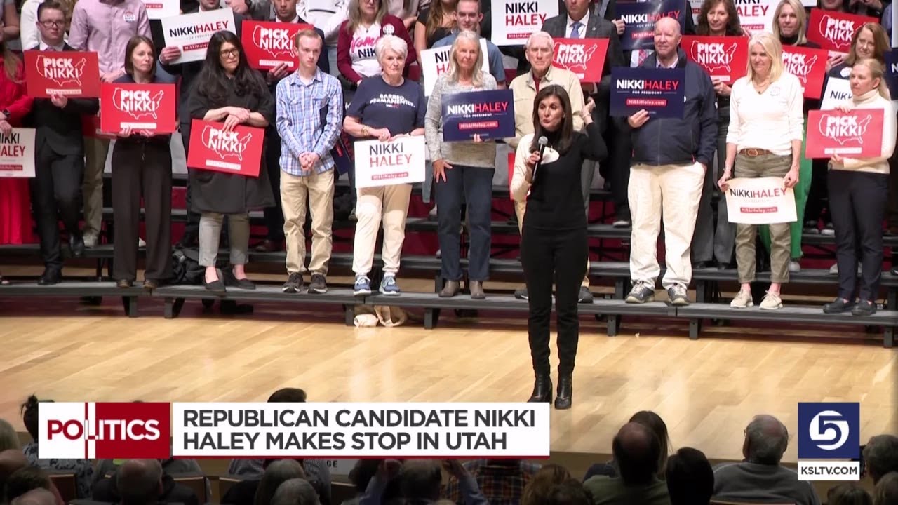 Video: Republican candidate Nikki Haley makes stop in Utah - KSLTV.com