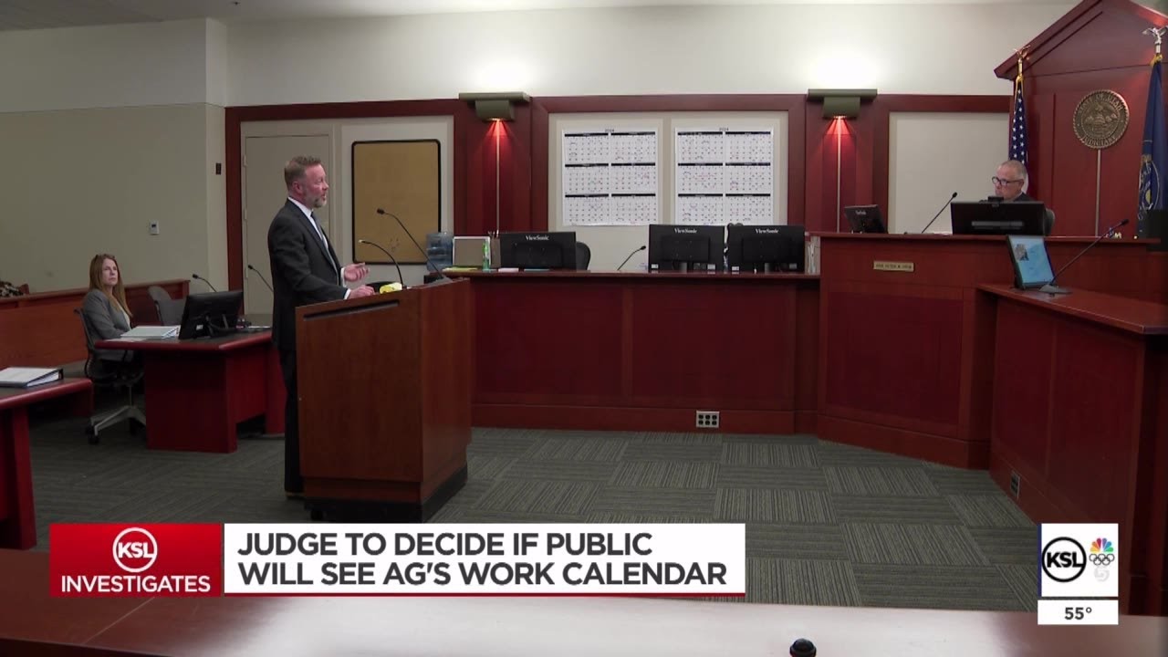 Video: Judge to rule if public gets to see Utah attorney general’s work ...