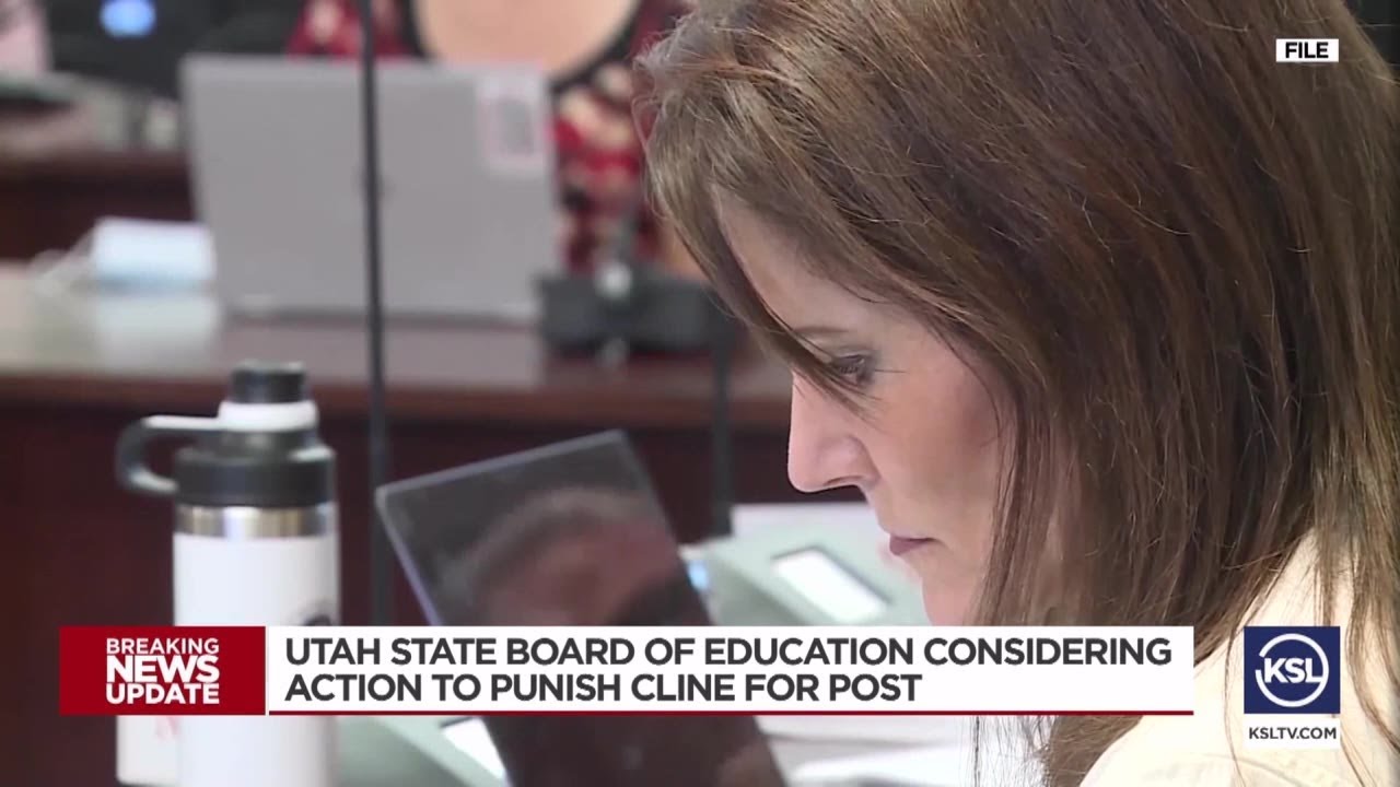 Video: Utah House Majority met with Natalie Cline, USBE votes on ...