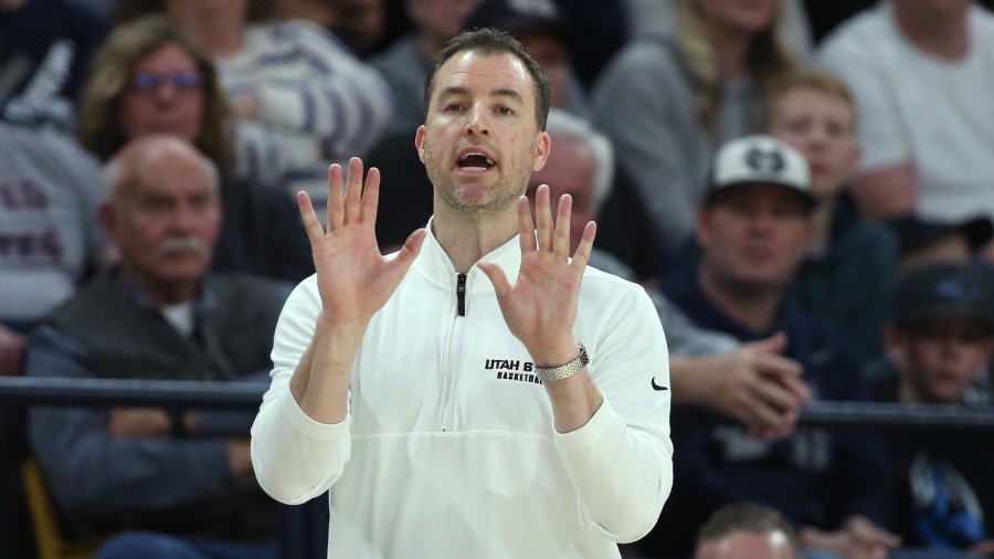 Danny Sprinkle Honored As COY, USU Players Named To All-MWC Teams