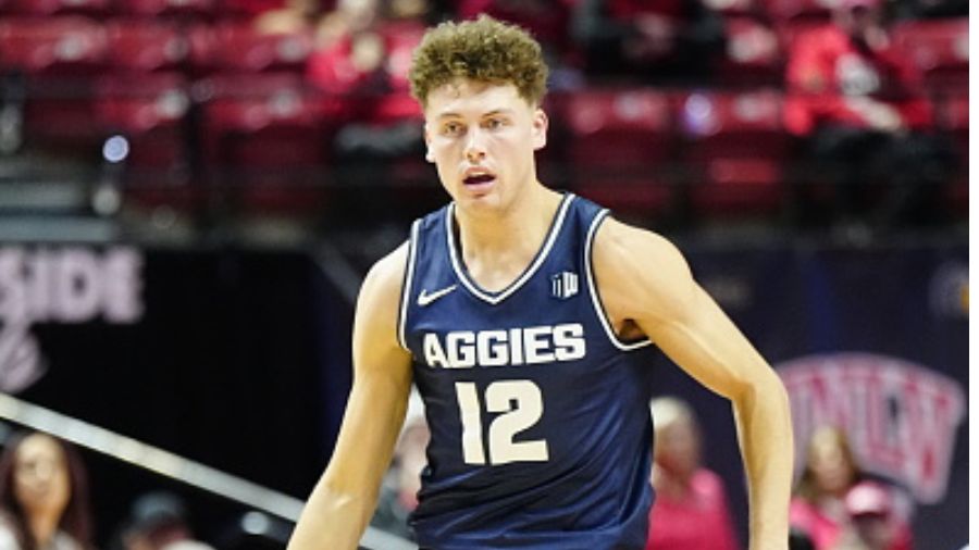 Reports: Utah State Guard Mason Falslev Enters NCAA Transfer Portal