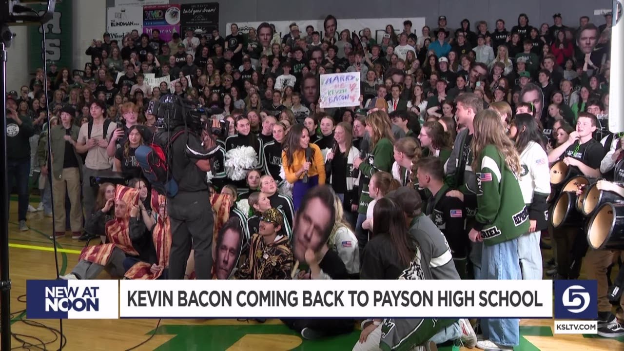 Video: Kevin Bacon announces return to Payson High for 40th anniversary ...