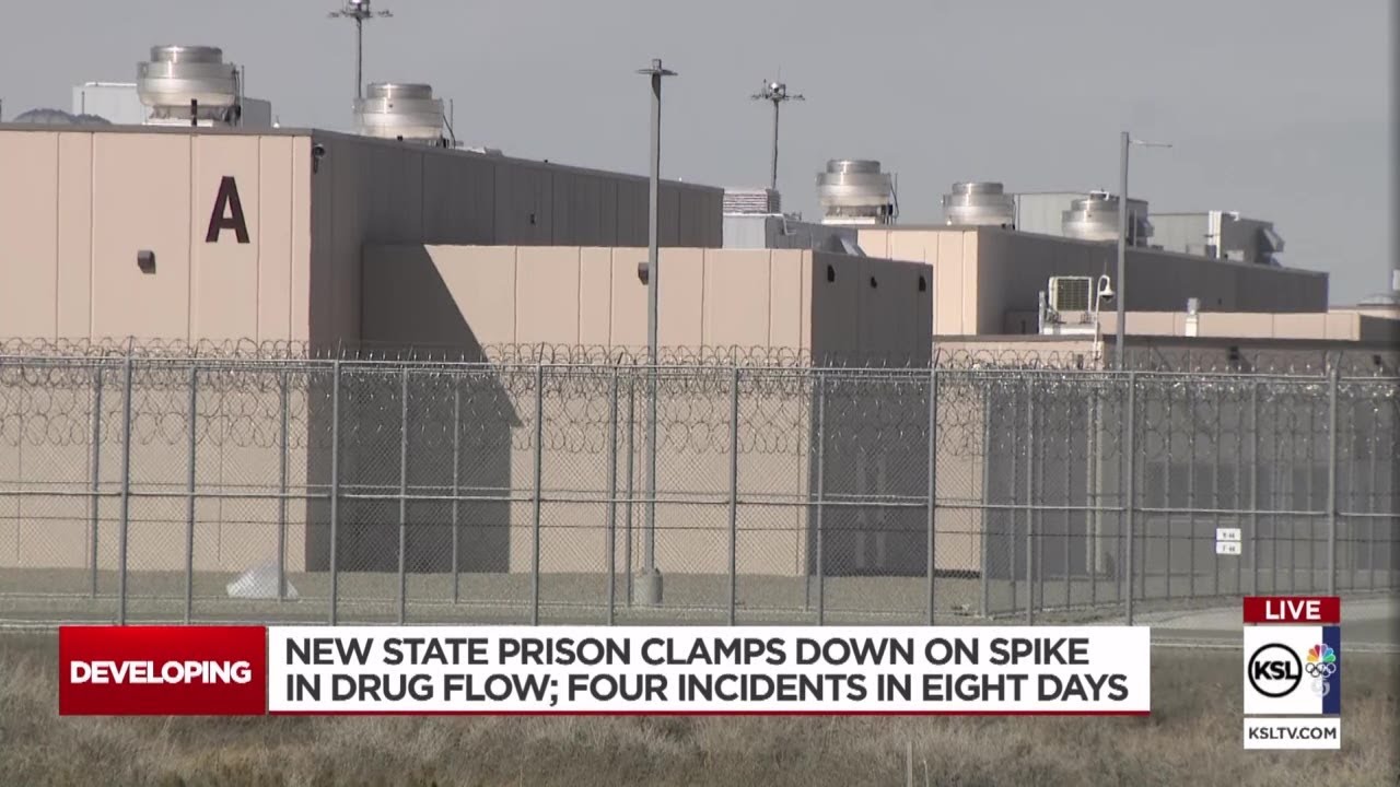 Video: Four arrested, suspected of trying to sneak drugs into Utah ...