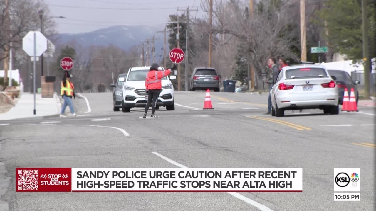 Video: Sandy police urge drivers to slow down after high-speed traffic ...