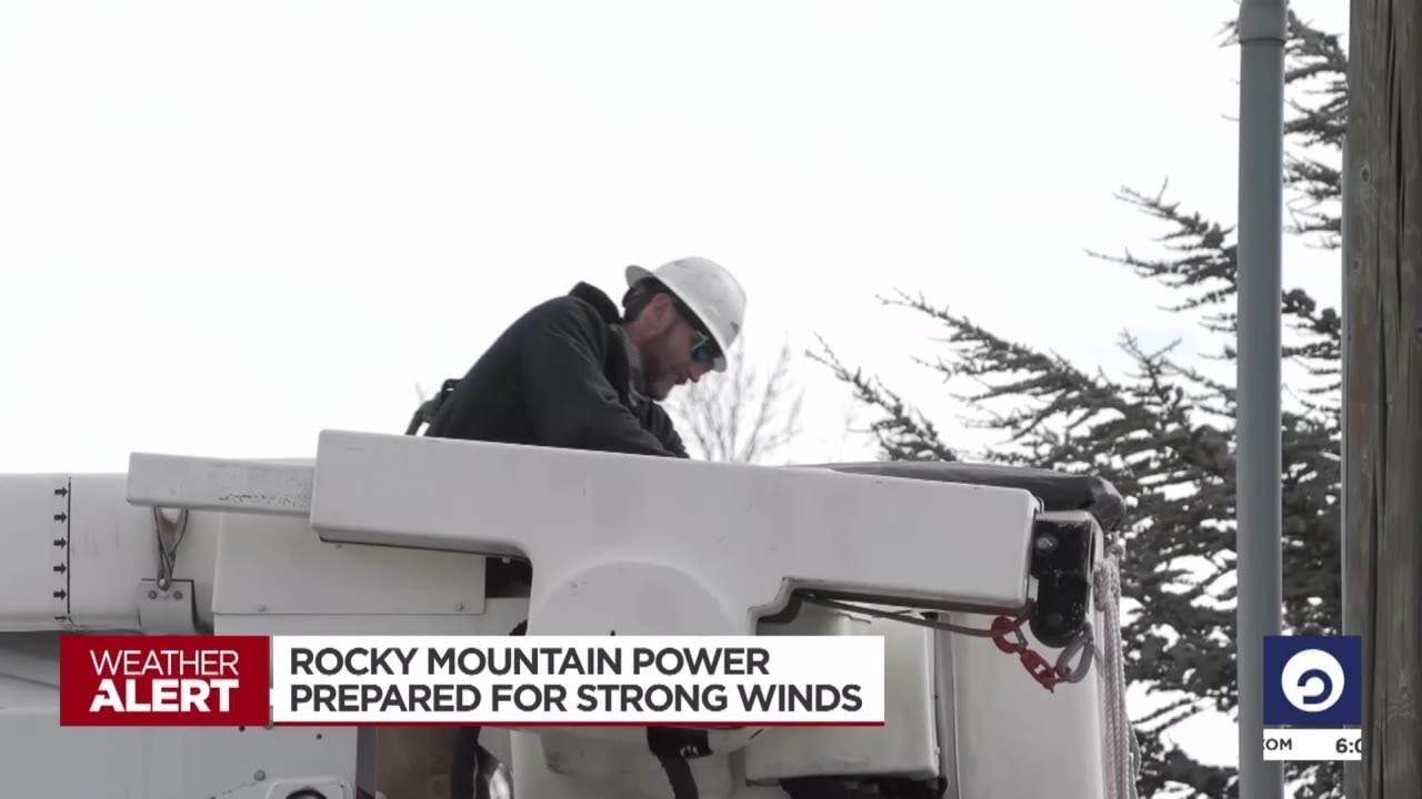 Video: Rocky Mountain Power prepared for strong winds that could cause ...