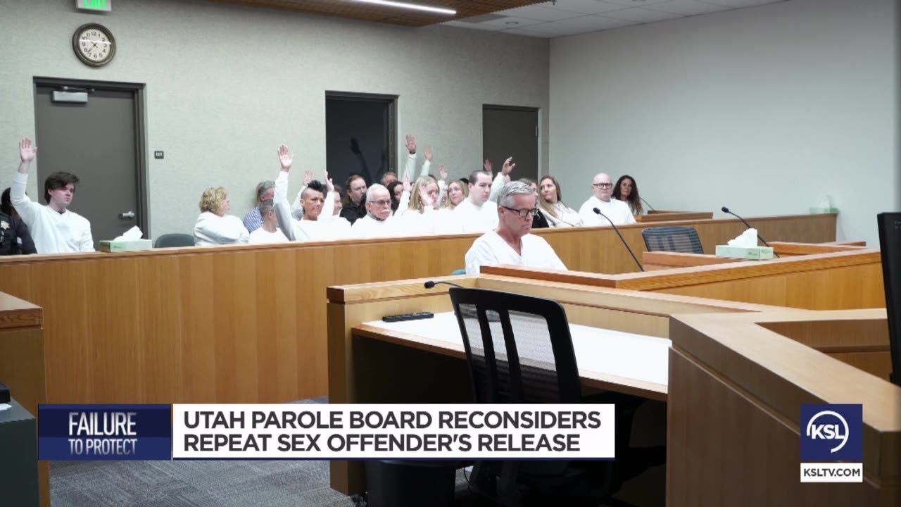 Video: Utah parole board reconsidering sex offender’s release after ...