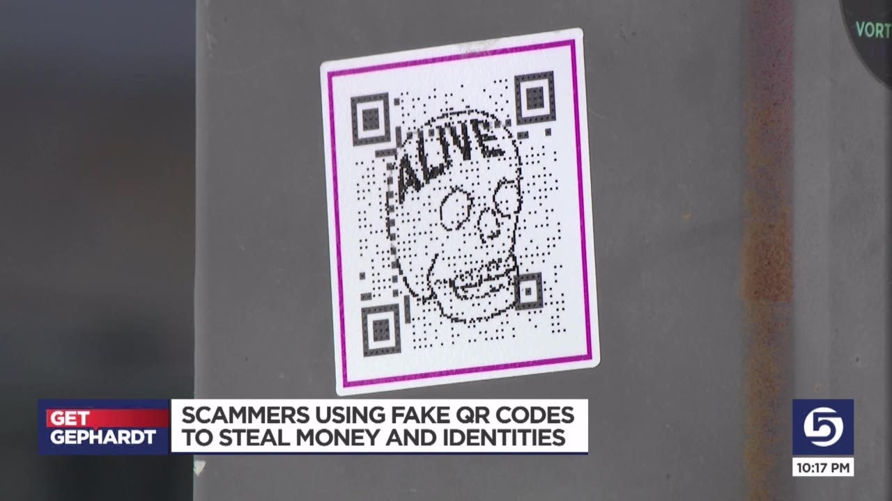 Video: How to protect yourself from fake QR codes scammers use to steal ...