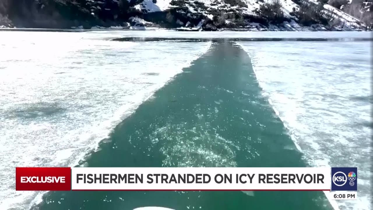 Video: Trapped by ice, stranded fishermen share their story of how they ...