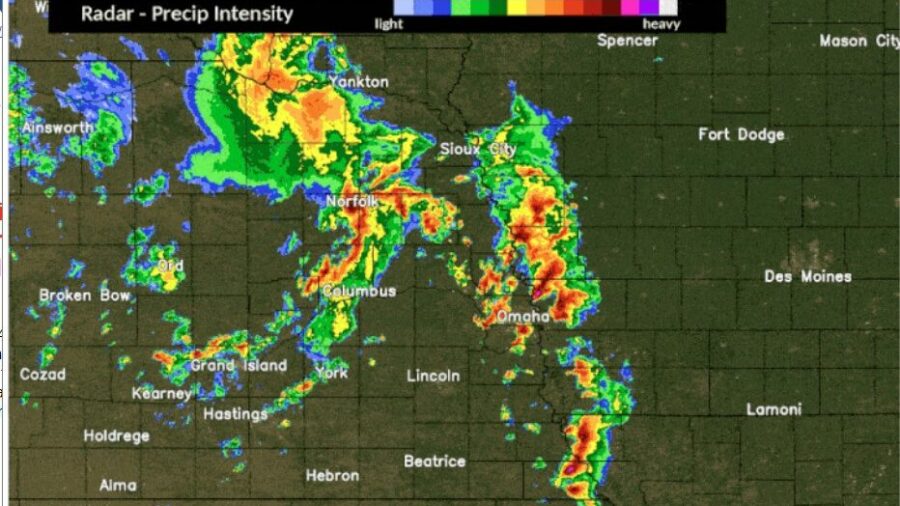 Nebraska and Iowa residents go through rubble after tornadoes