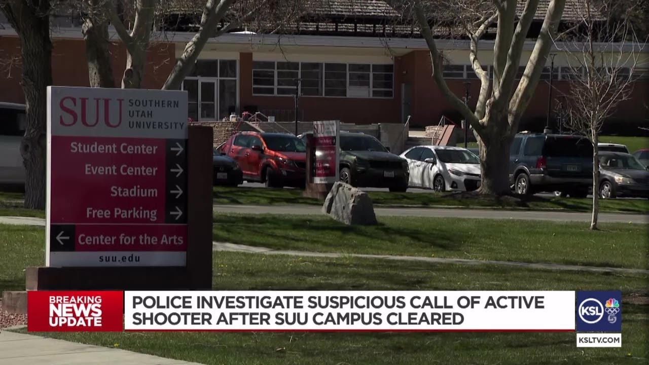 Video: Police confirm no shots fired at SUU, all buildings cleared and ...