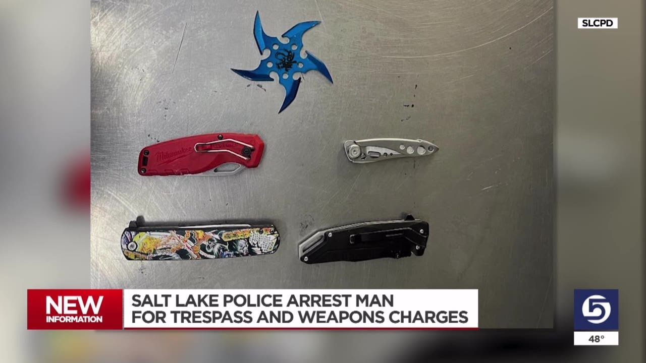 Video: Police: Convicted felon arrested for allegedly trespassing while ...