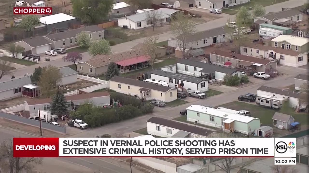 Video: Suspect in Vernal police shooting has extensive criminal history ...