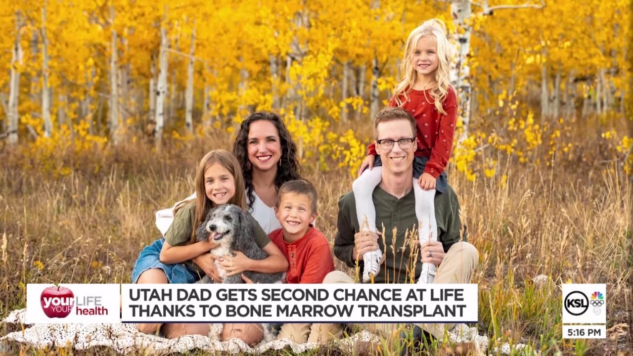 Video: Utah dad gets second chance at life thanks to bone marrow ...