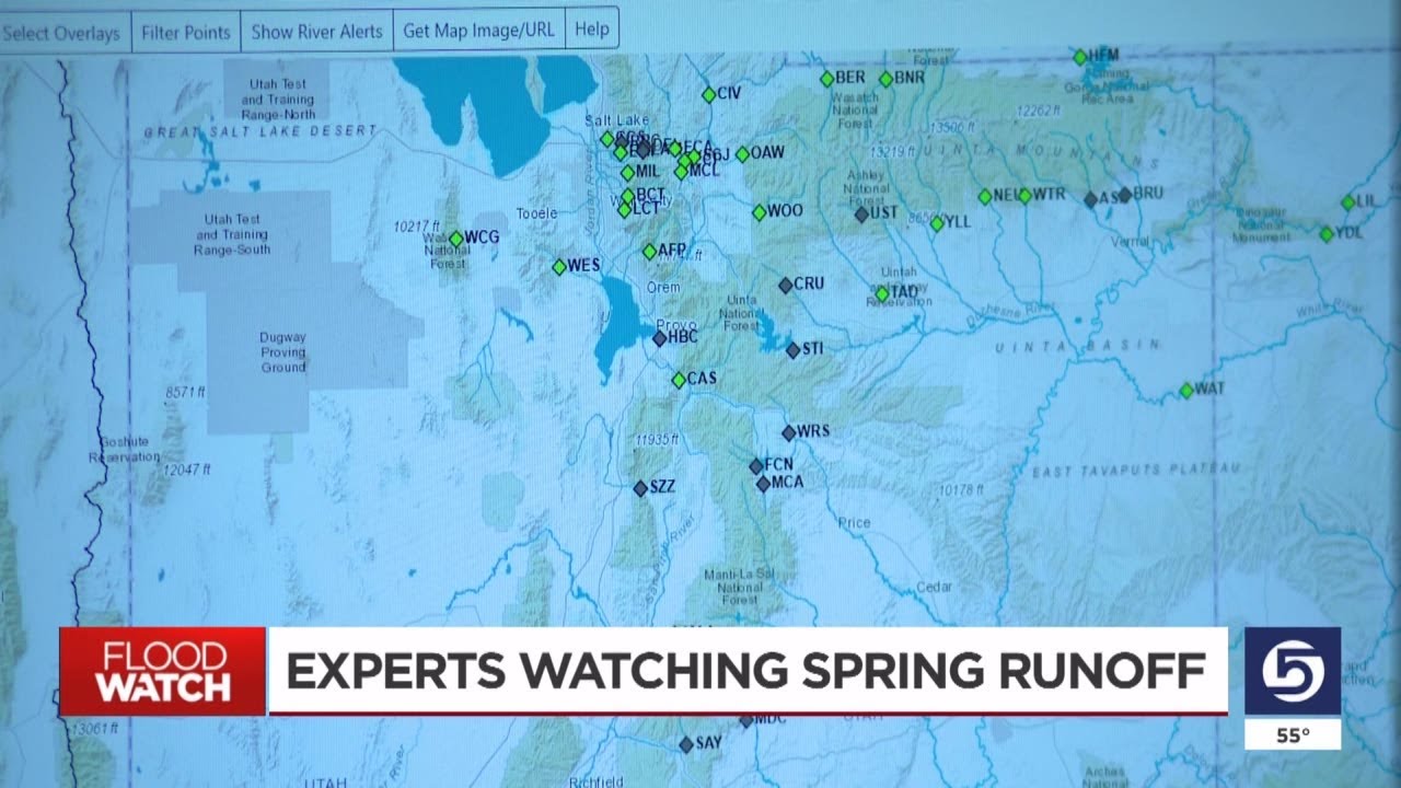 Video: Water experts monitor spring runoff after above average winter ...