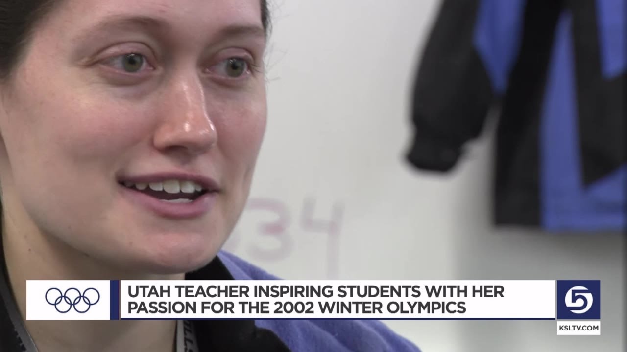 Video: Utah teacher inspires students with her passion for the 2002 ...