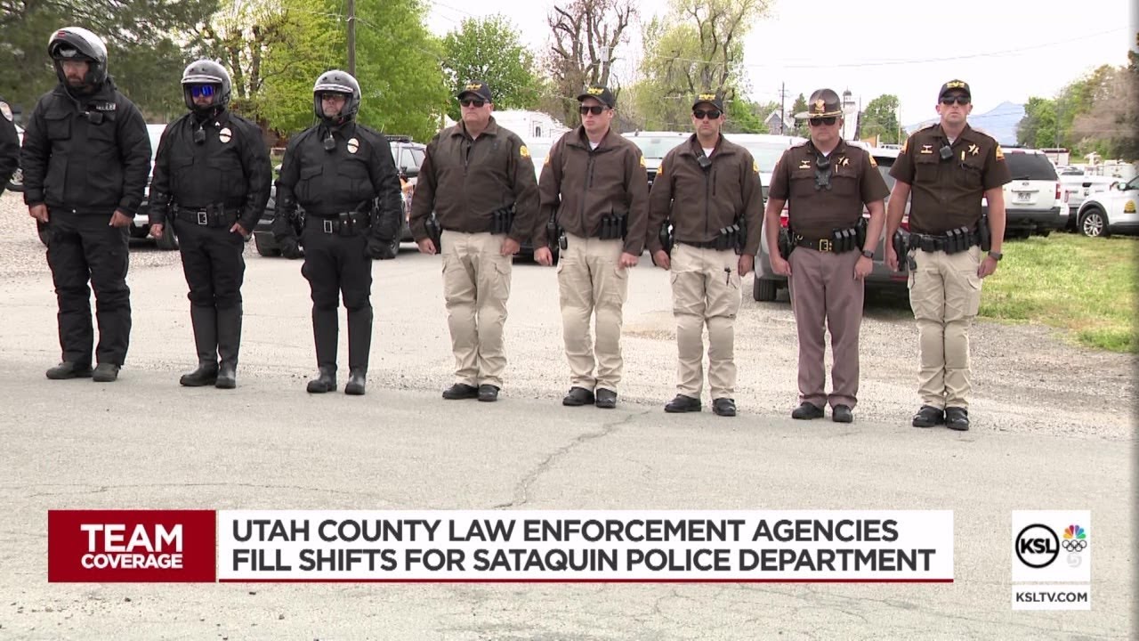 Video: Utah County police agencies help fill the shifts of Santaquin ...