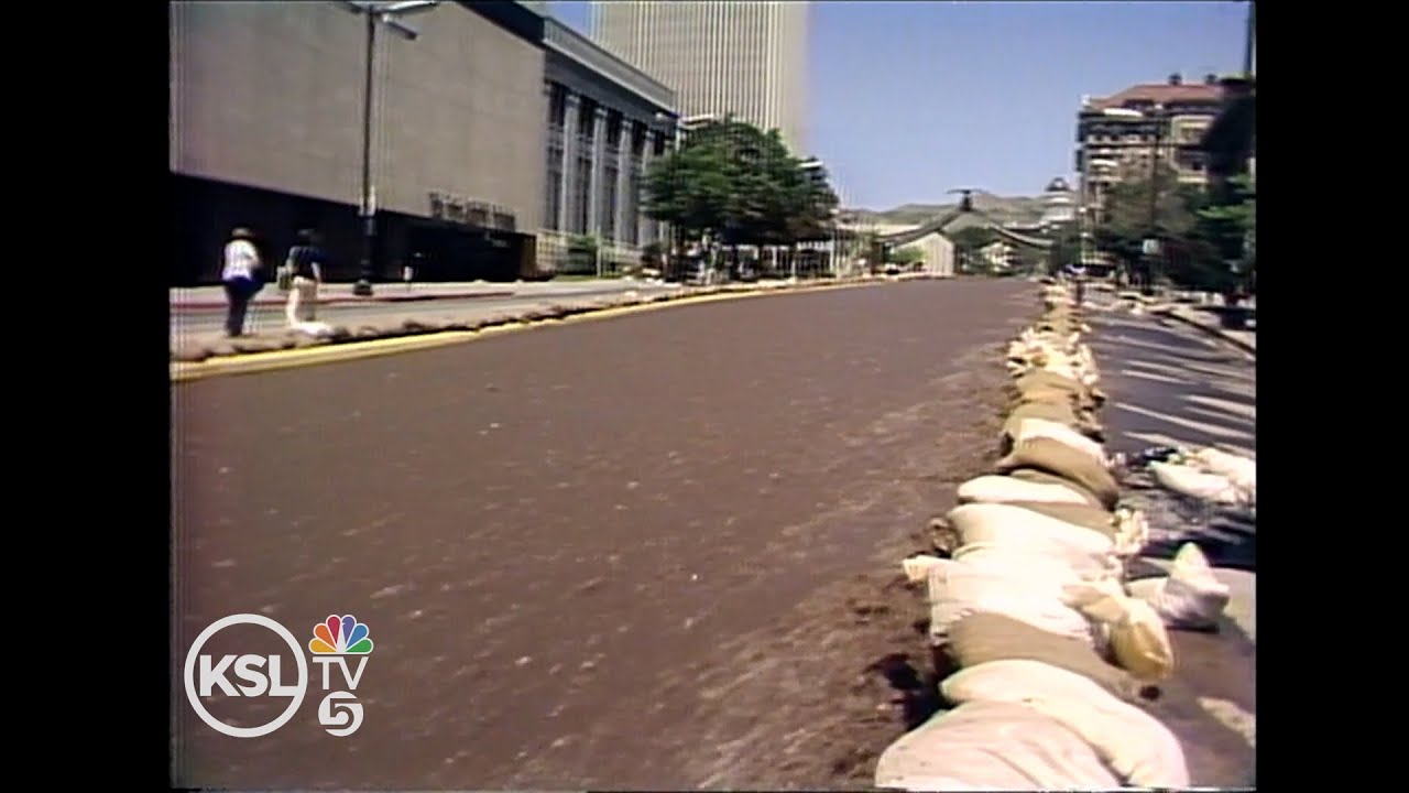 The KSL Archive: Spring runoff floods Salt Lake City in 1983 - KSLTV.com