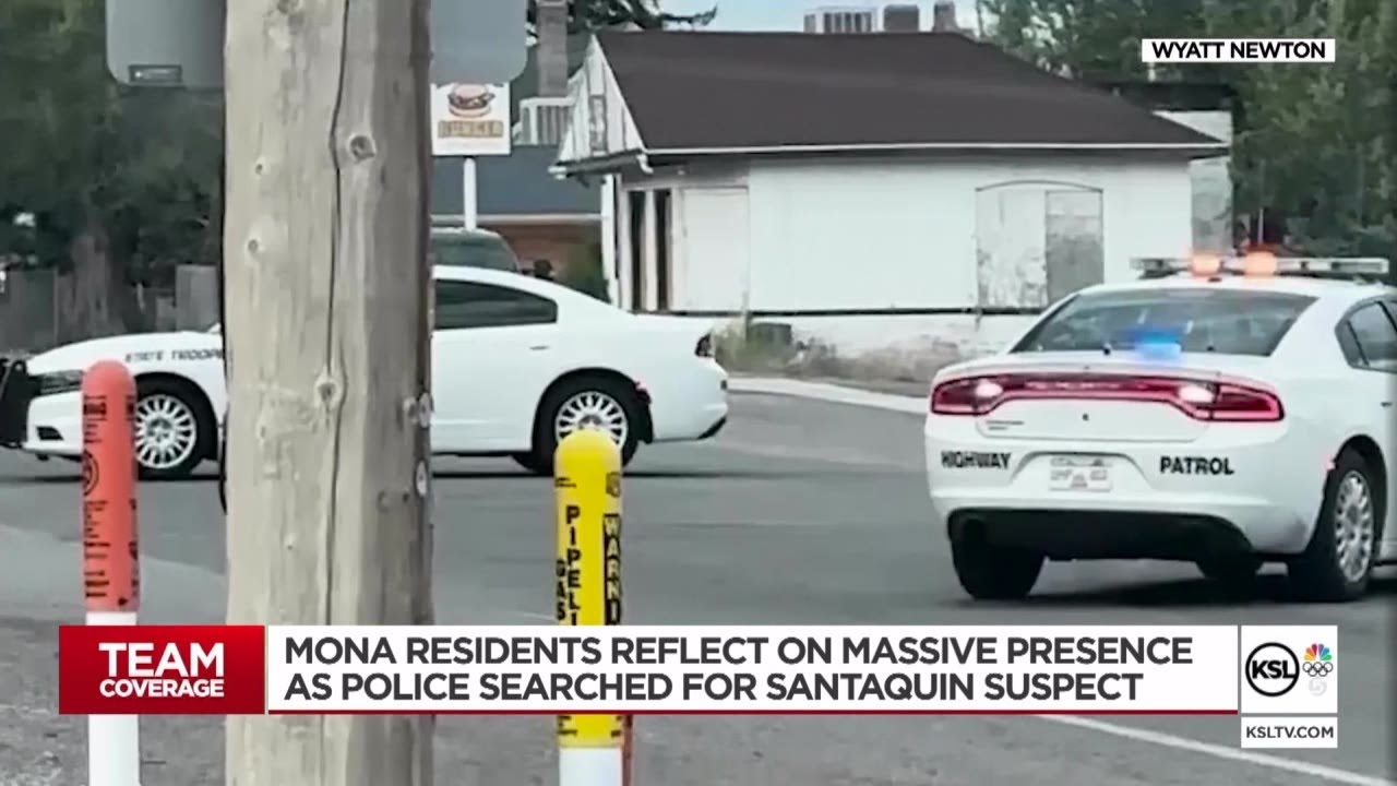 Video: Mona residents say large police presence sought Santaquin ...