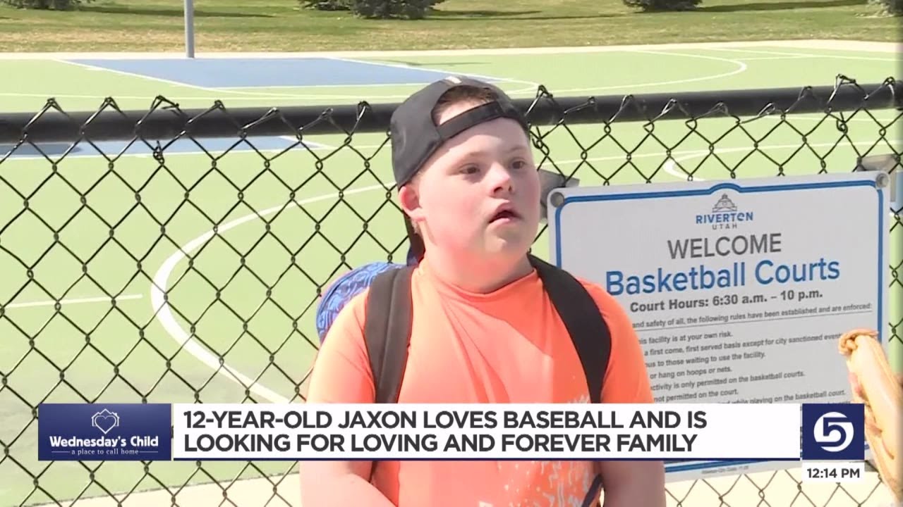 Video: Wednesday's Child: 12-year-old Jaxon has a passion for baseball ...