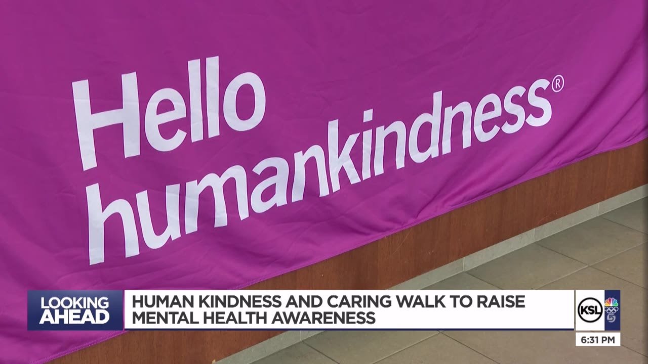 Video: Downtown community walk to raise awarness to mental health ...