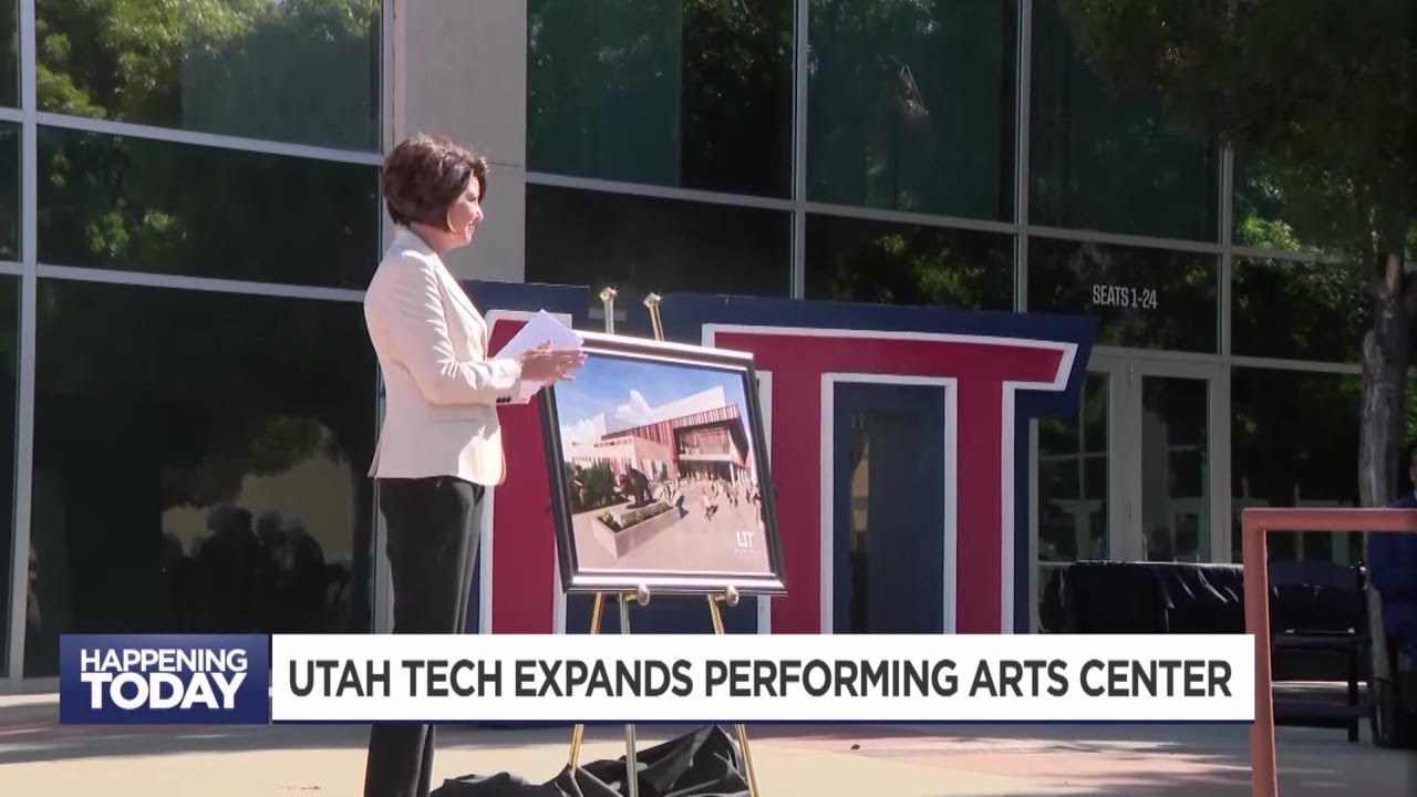 Video: Utah Tech University expanding performing arts center - KSLTV.com