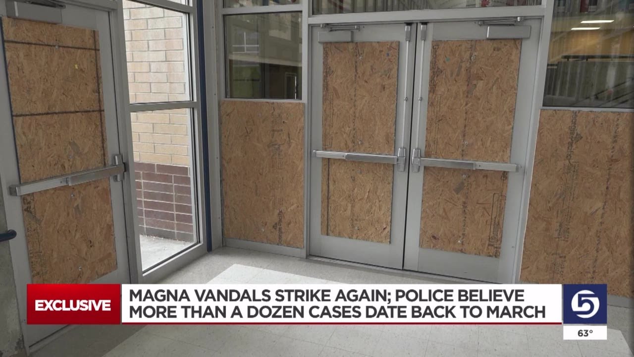 Video: Magna vandals strike again; UPD says multiple schools, churches ...