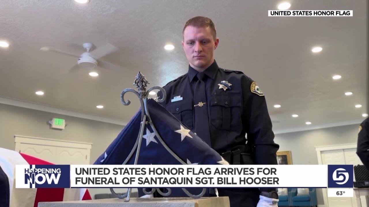 Video: United State Honor Flag arrives in Utah to honor Santaquin ...