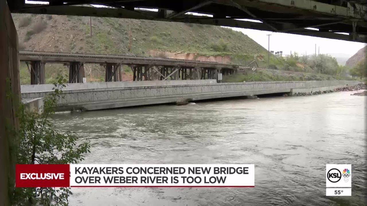 Video: Kayakers concerned over height of new Croydon Bridge - KSLTV.com