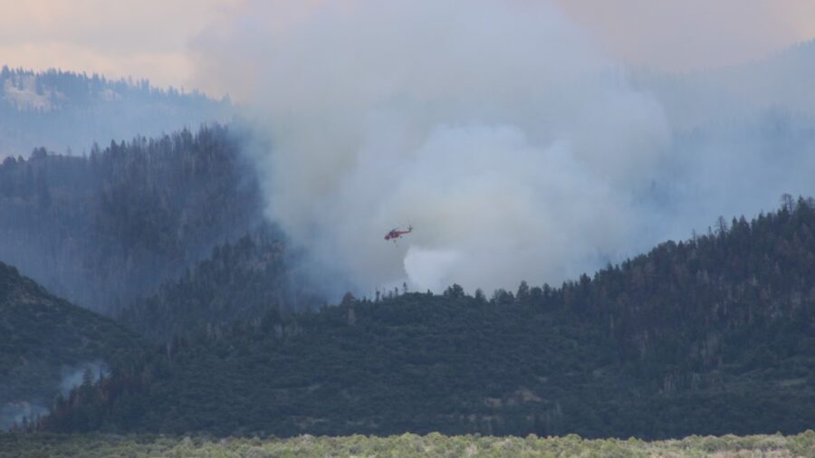 Firefighters continue to battle Little Twist wildfire following ...