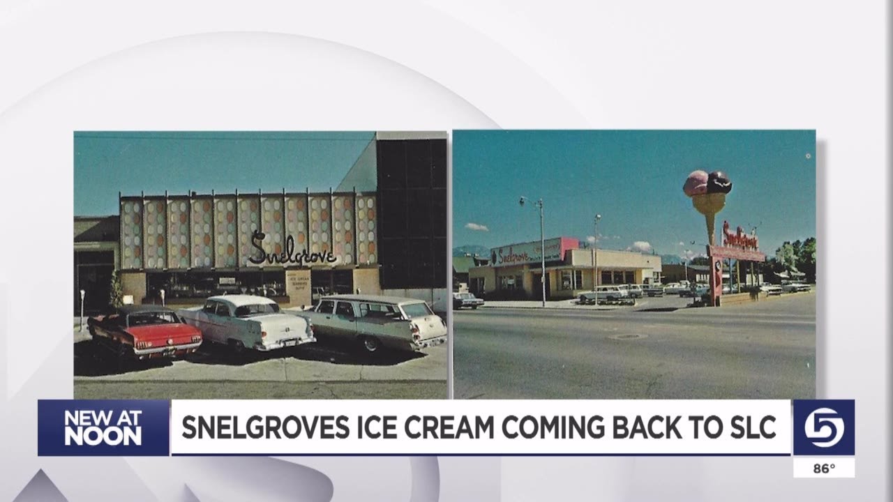 Video: Snelgrove Ice Cream, an iconic Salt Lake City brand, is making ...