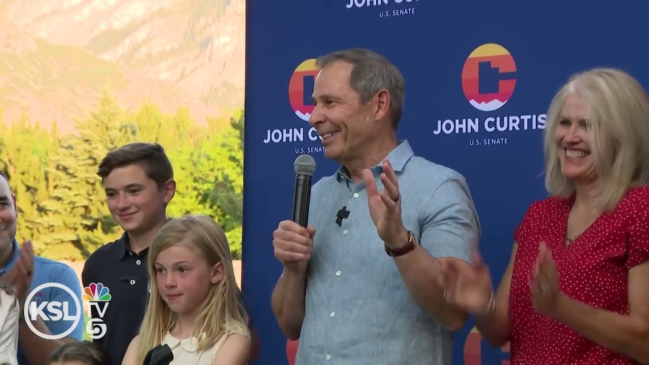 Video: John Curtis speech after winning U.S. Senate seat - KSLTV.com