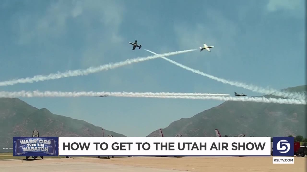 Video: How to get to the Utah air show - KSLTV.com
