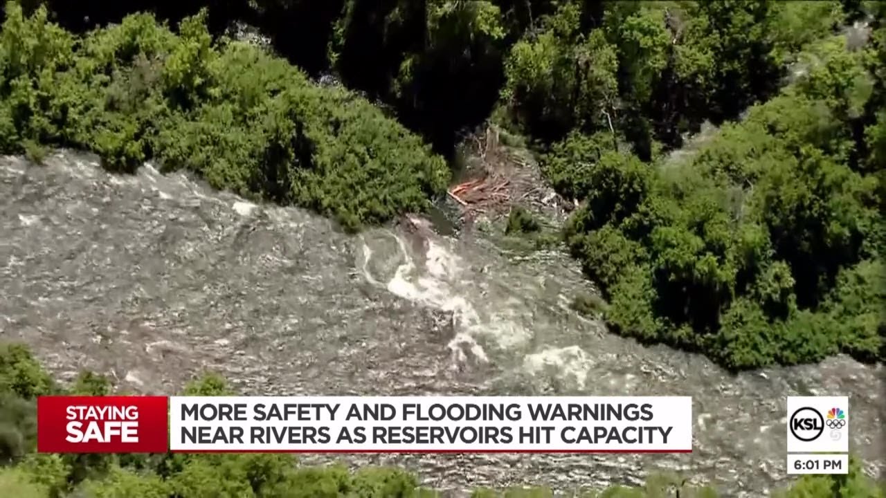 Video: Safety and flood warnings near rivers, reservoirs hit capacity ...