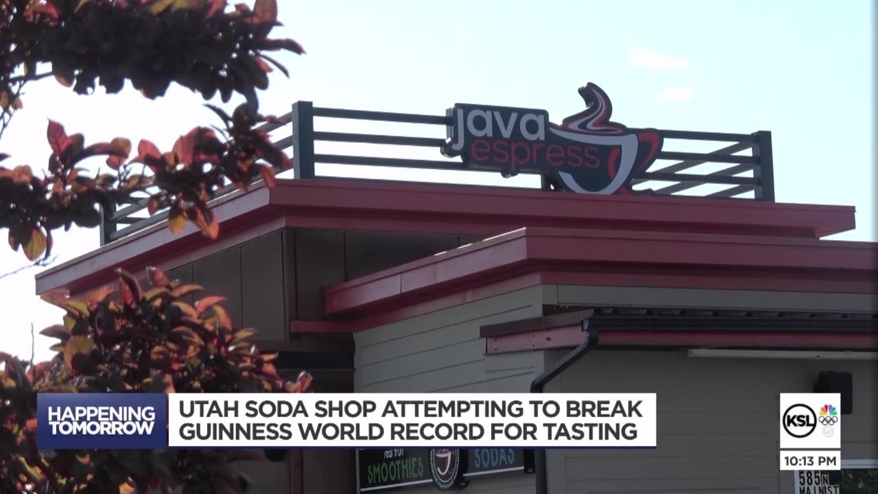 Video: Clearfield soda shop going for a world record, and they need ...
