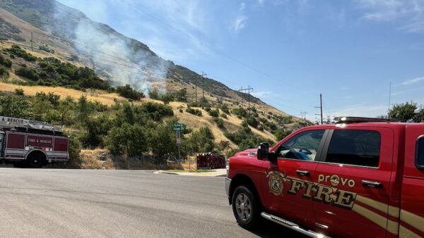 Crews battle brush fire in Provo; 2nd fire reported near rec center ...