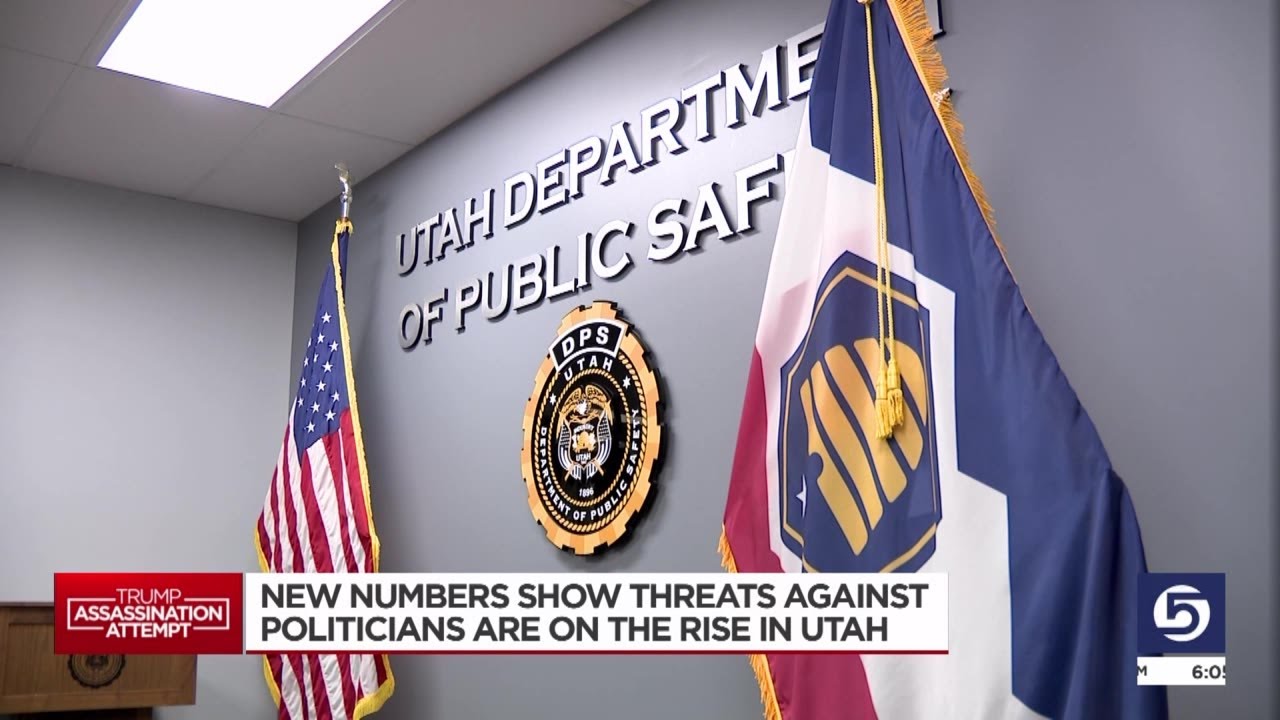 Video: As Utah political threats rise, security measures becoming ...