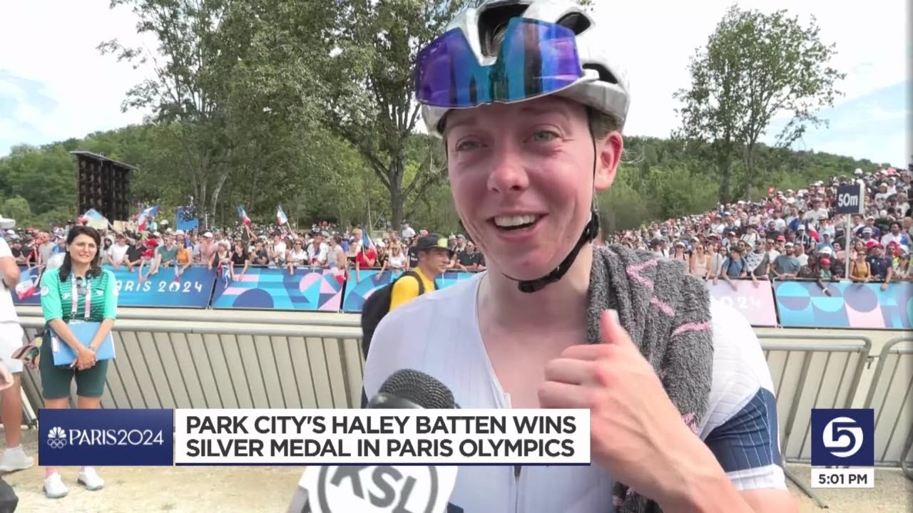 Video: Utah native Haley Batten makes history for Team USA with silver medal win - KSLTV.com