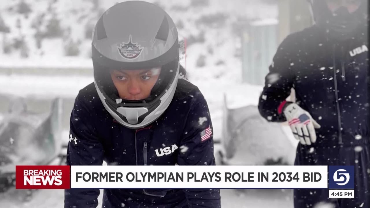 Video: Utah Olympic bobsledder plays role in 2034 bid - KSLTV.com