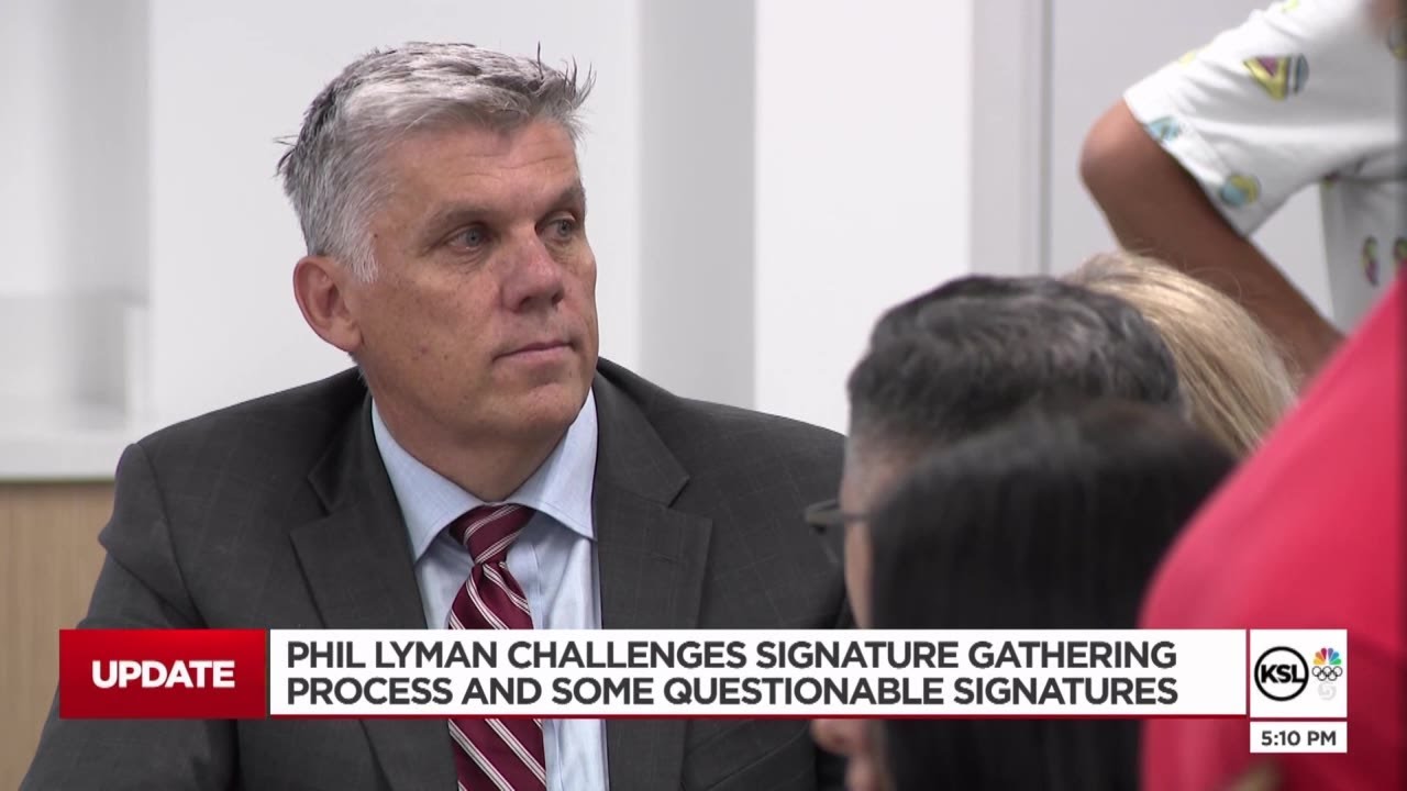 Video: Phil Lyman challenges signature gathering process - KSLTV.com