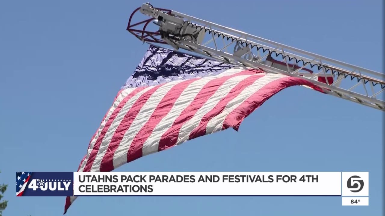 Video: Utahns pack parades and festivals for Fourth of July ...