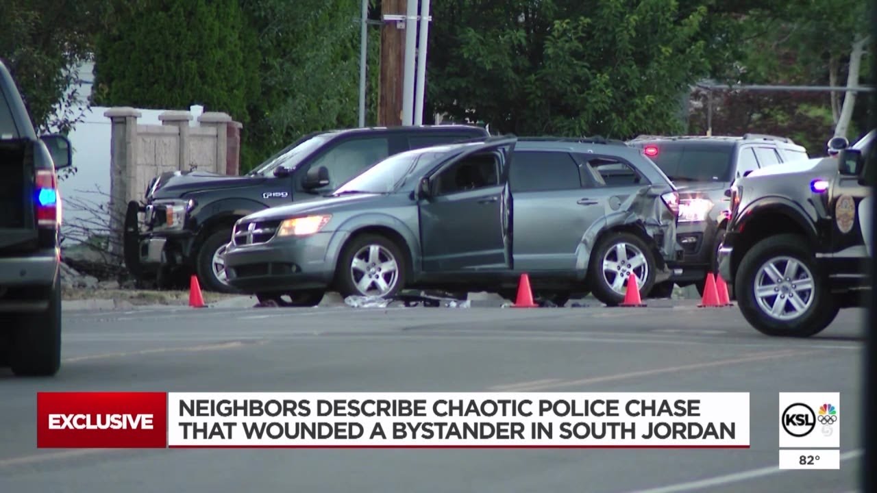 Video: Neighbors describe chaotic police chase that injured bystander ...